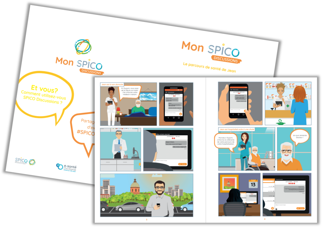 Kit communication SPICO - e-santé Occitanie
